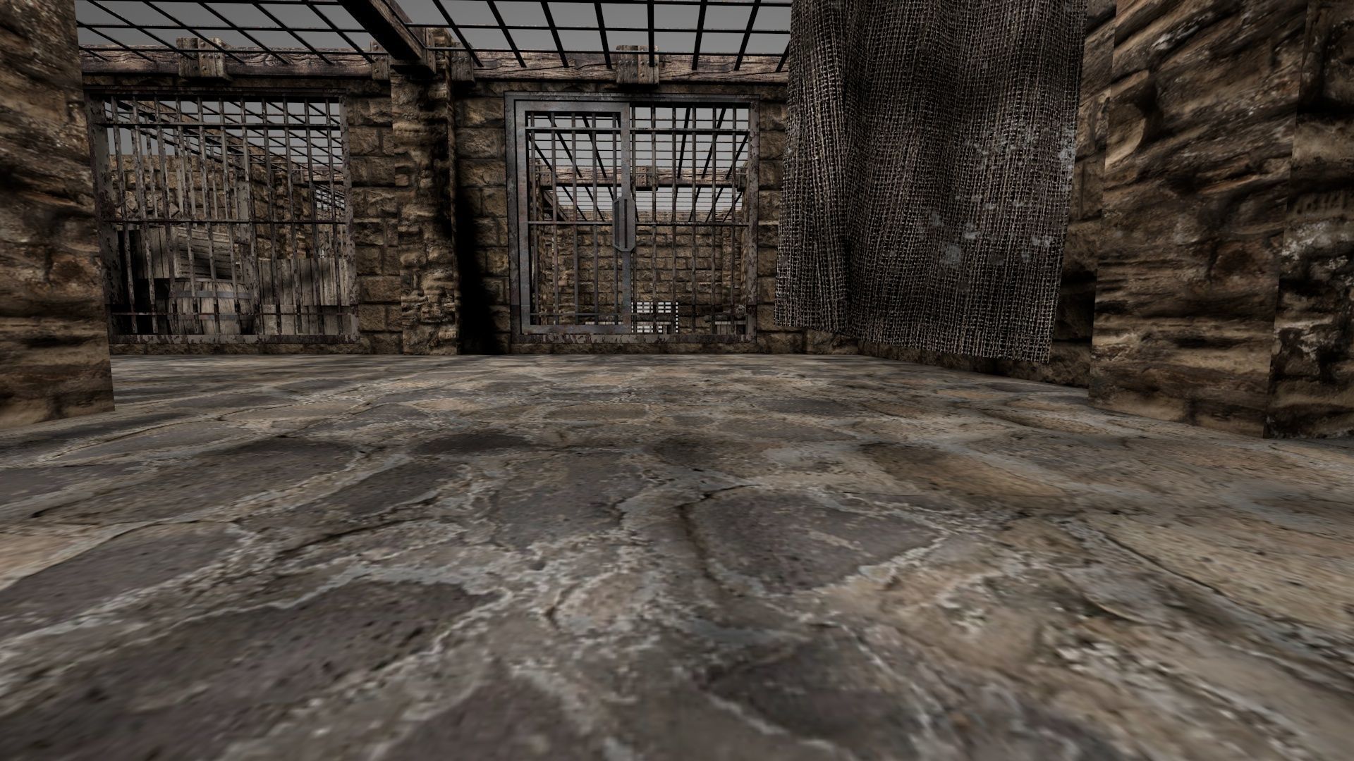 Medieval Prison Block 3D model | CGTrader