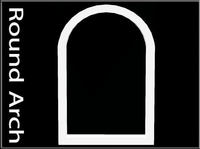 3D model Round Arch VR / AR / low-poly | CGTrader