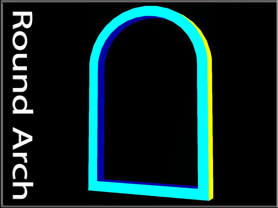 3D model Round Arch VR / AR / low-poly | CGTrader