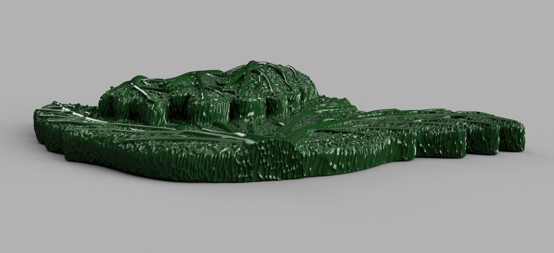 Shaka Marijuana Leaf 3D model 3D printable | CGTrader