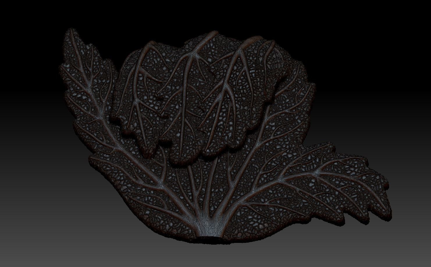 Shaka Marijuana Leaf 3D model 3D printable | CGTrader
