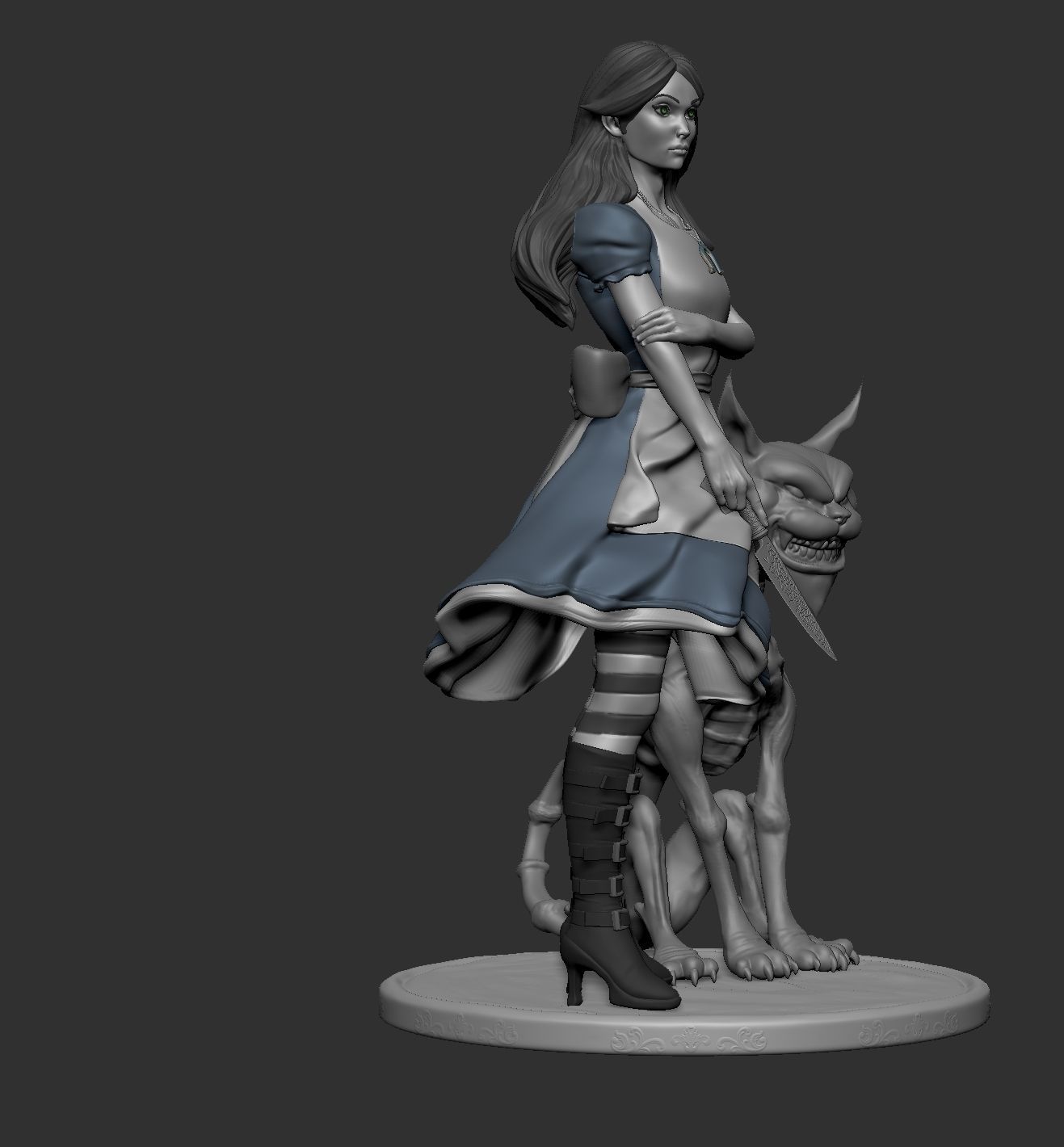 Alice Madness 3D model 3D printable | CGTrader