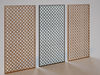 Partition lattice screens - lattice screens 3D model | CGTrader