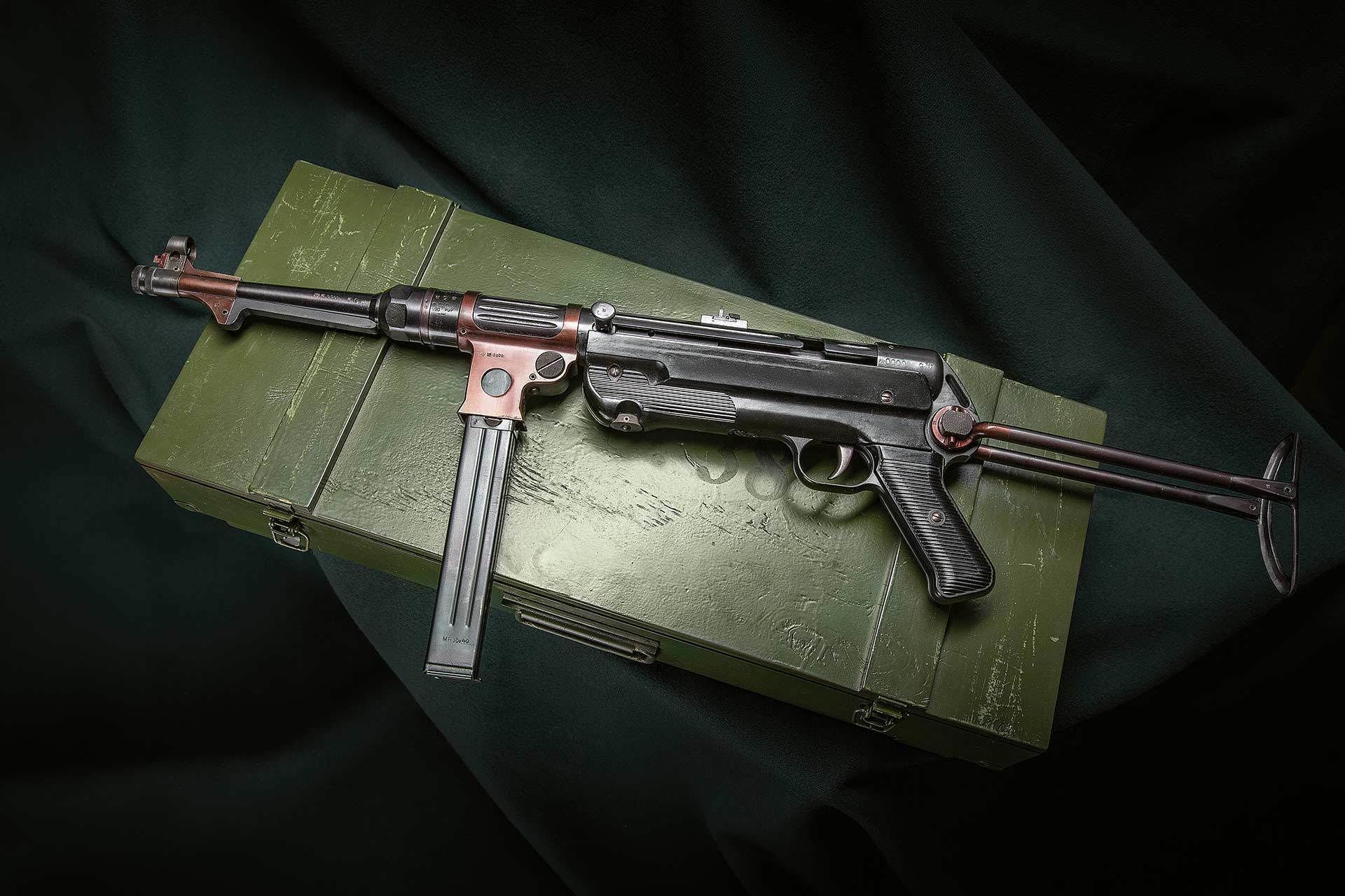 3D model MP38 assault rifle VR / AR / low-poly | CGTrader