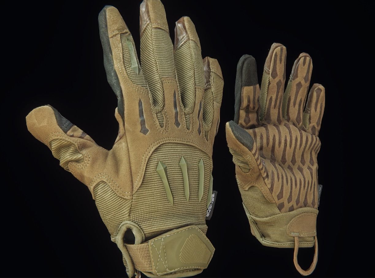 3D model Tactical Sensor Gloves rigged VR / AR / low-poly | CGTrader