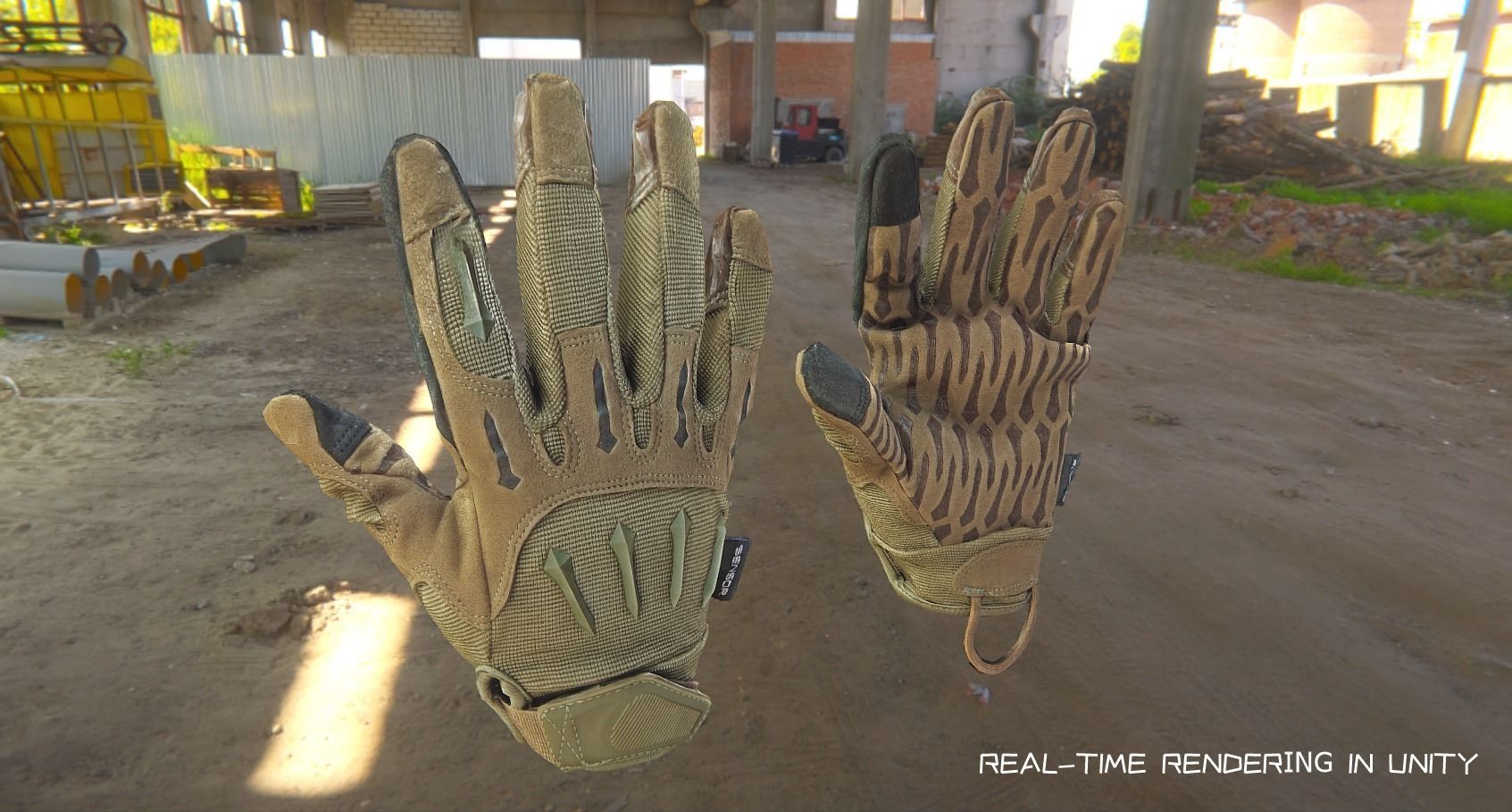 3D model Tactical Sensor Gloves rigged VR / AR / low-poly | CGTrader