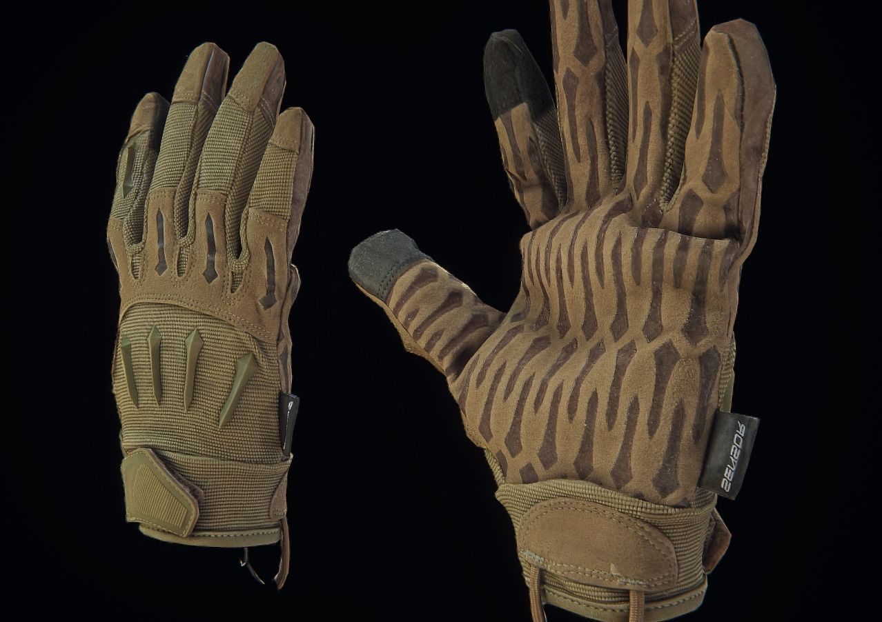3D model Tactical Sensor Gloves rigged VR / AR / low-poly | CGTrader