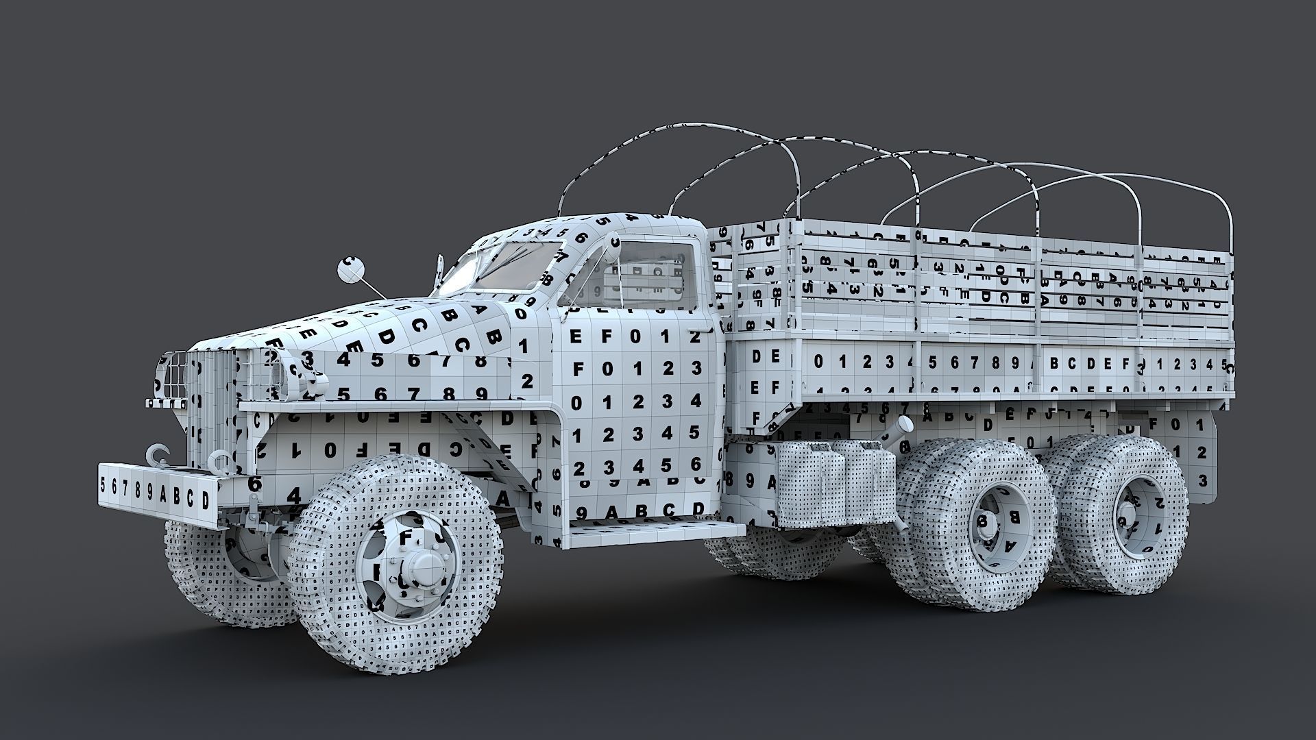 3D model Studebaker US6 military truck us army VR / AR / low-poly | CGTrader