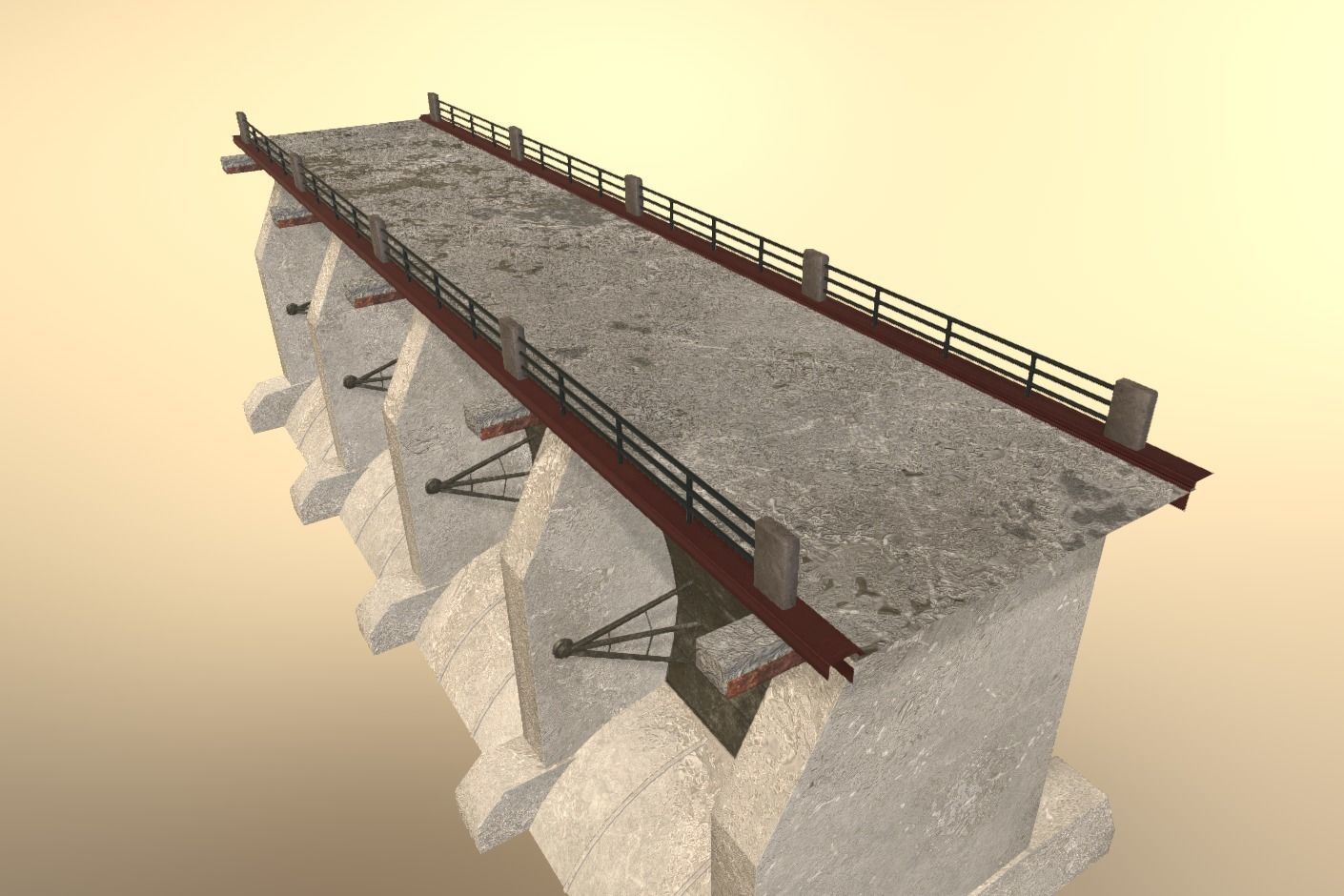 3D model Weir game ready PBR VR / AR / low-poly | CGTrader