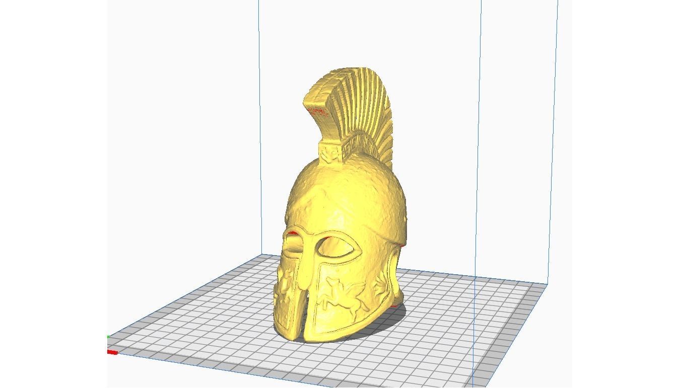 Spartan Helmet 3D model 3D printable | CGTrader