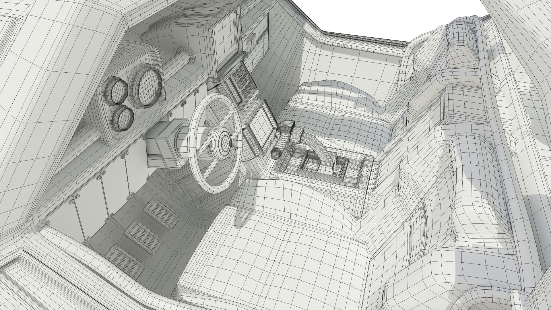 Halo Military Warthog with Interiors 3D model | CGTrader