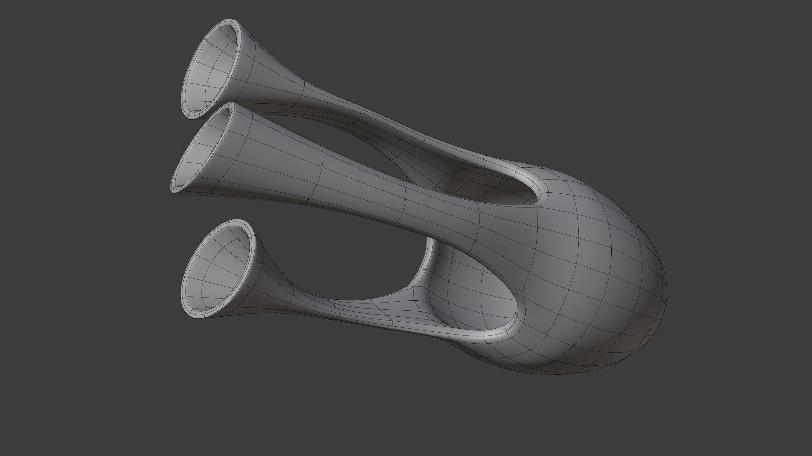 Abstract Vase 5 3D model | CGTrader