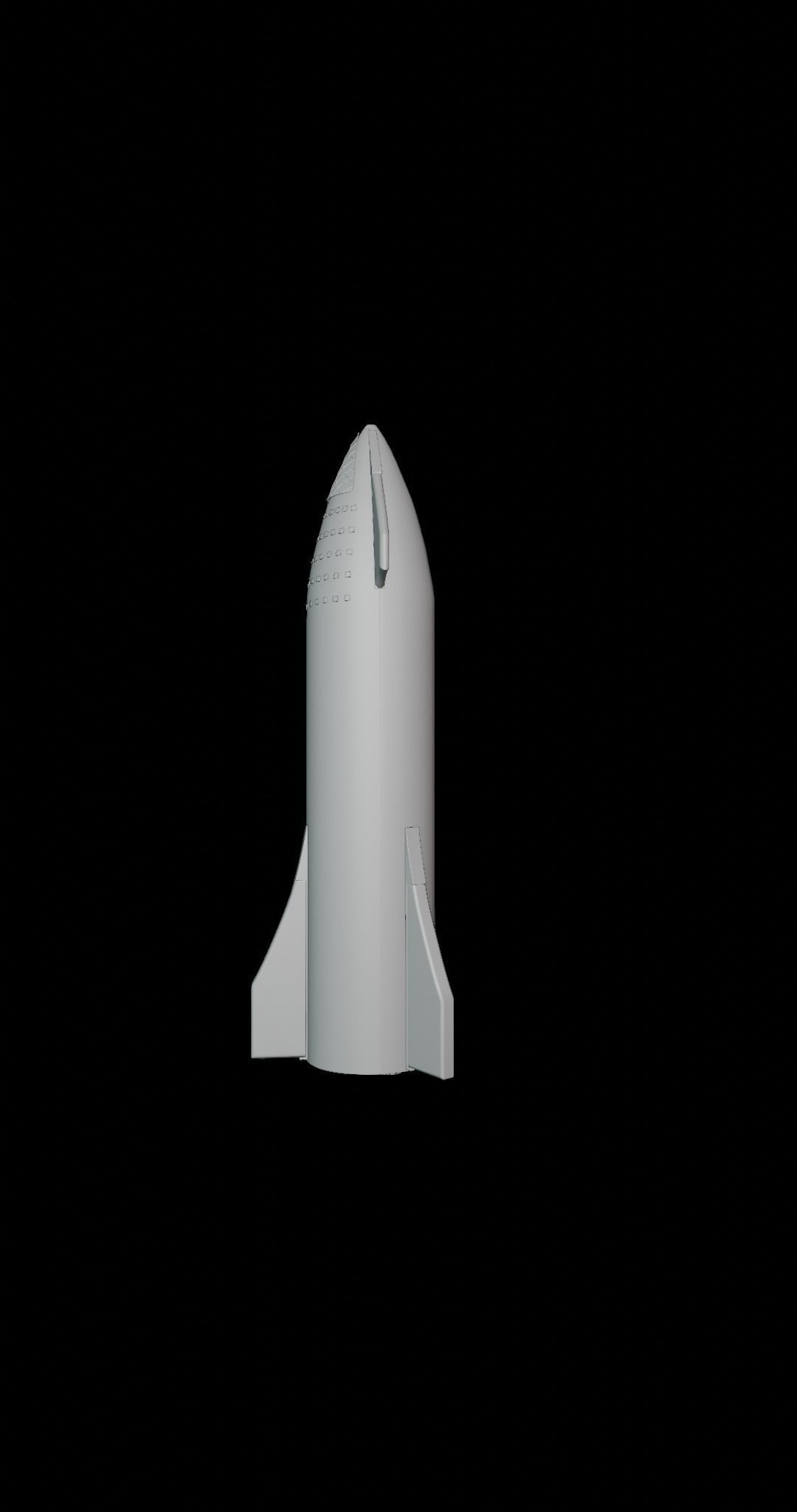 SpaceX Starship 3D model | CGTrader
