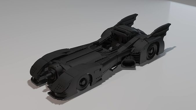 BATMAN CAR free 3D model | CGTrader