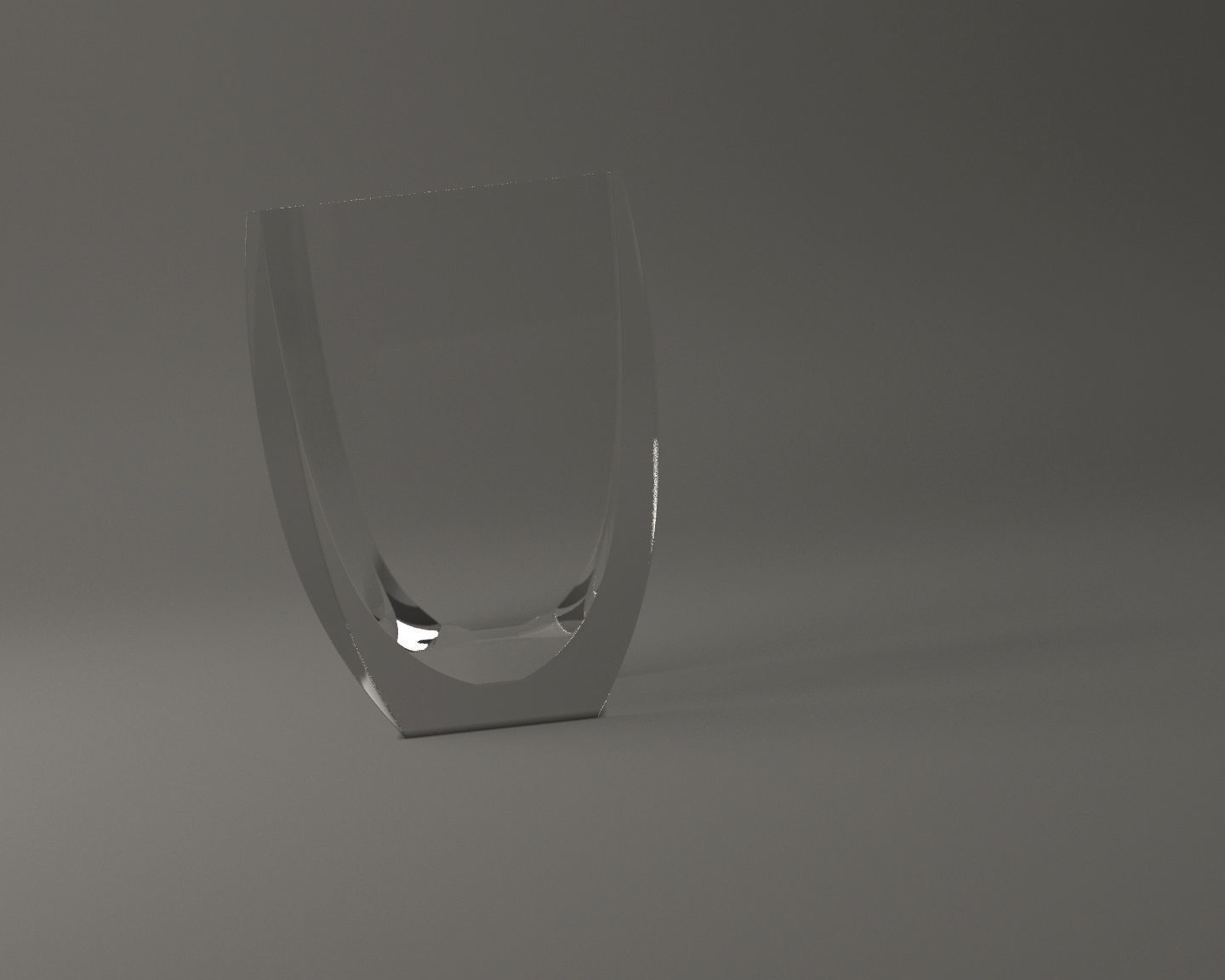 GLASSWARE---Square Glass 001 3D model 3D printable | CGTrader