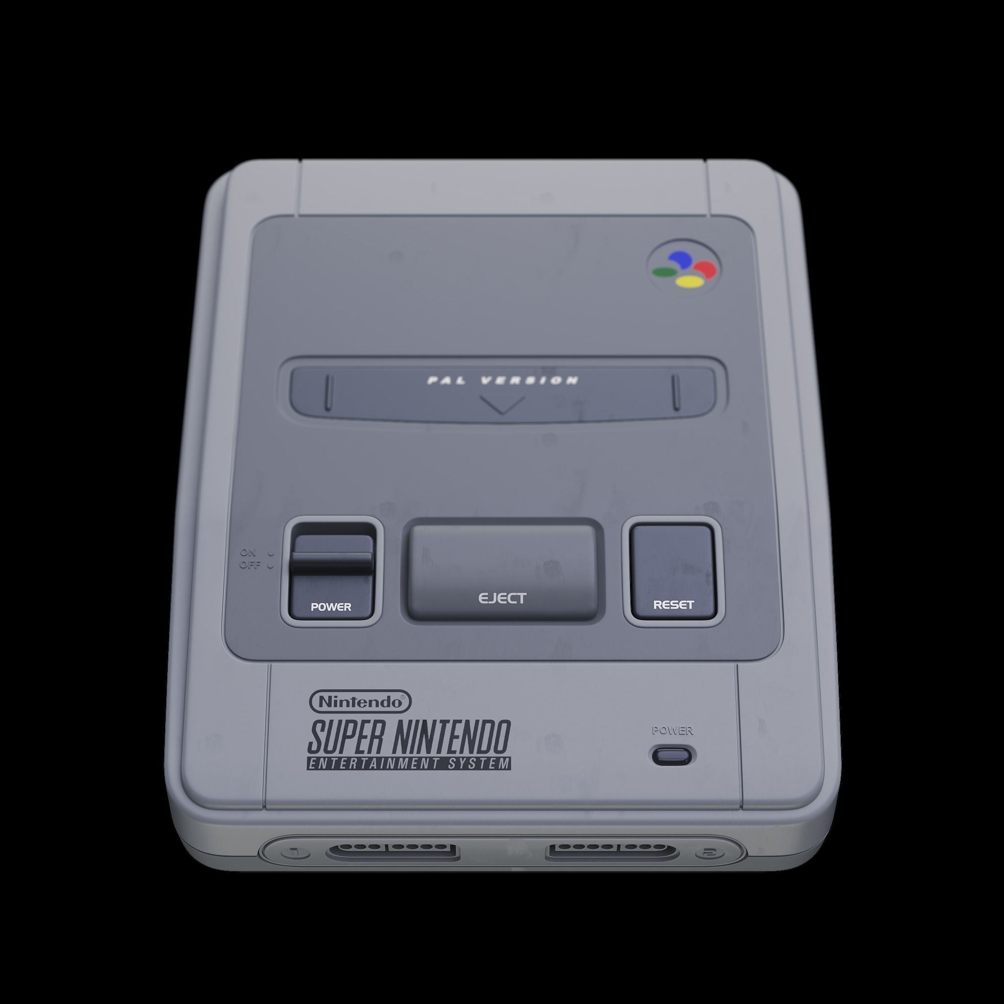 Super Nintendo Console 3D model | CGTrader