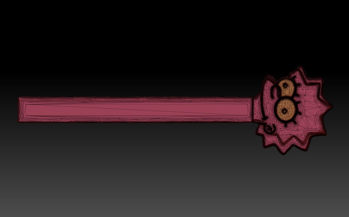 Lisa Simpson Bookmark 3D model 3D printable | CGTrader