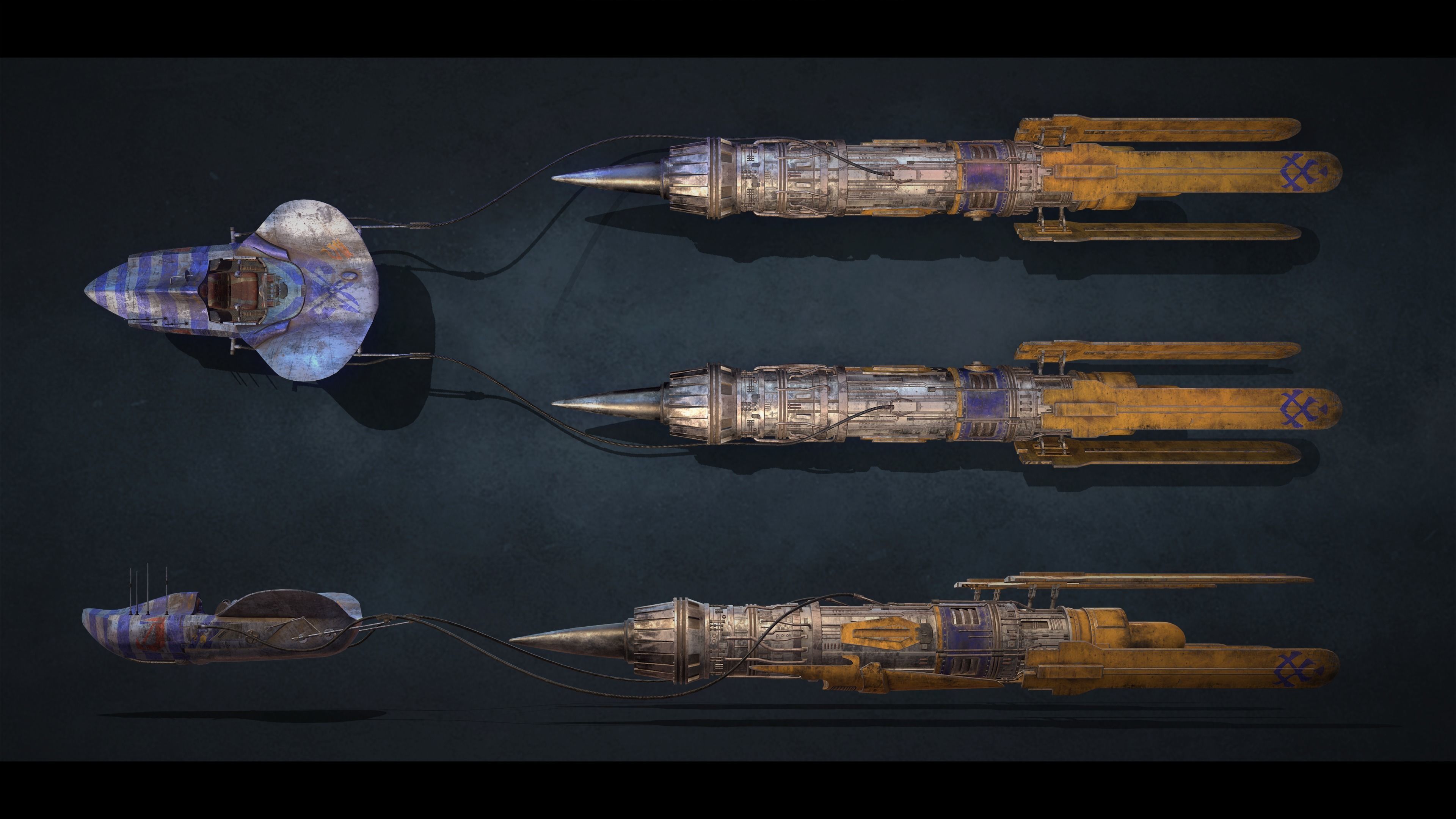 3D model Anakin Podracer from Star Wars - Episode 1 - The Phantom ...