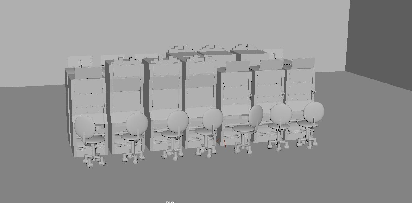 3D model Set of Modern Casino Slot Machines VR / AR / low-poly | CGTrader