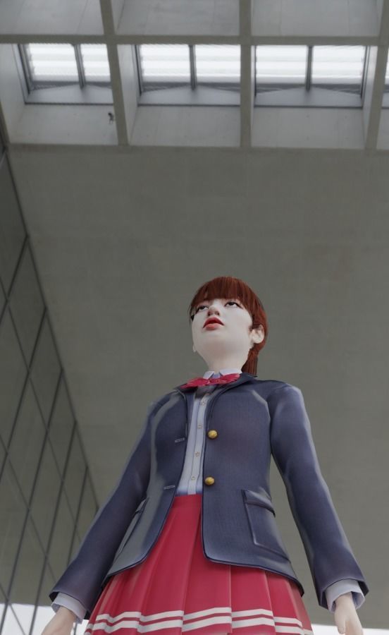 Blackpink Lisa 3D model rigged | CGTrader