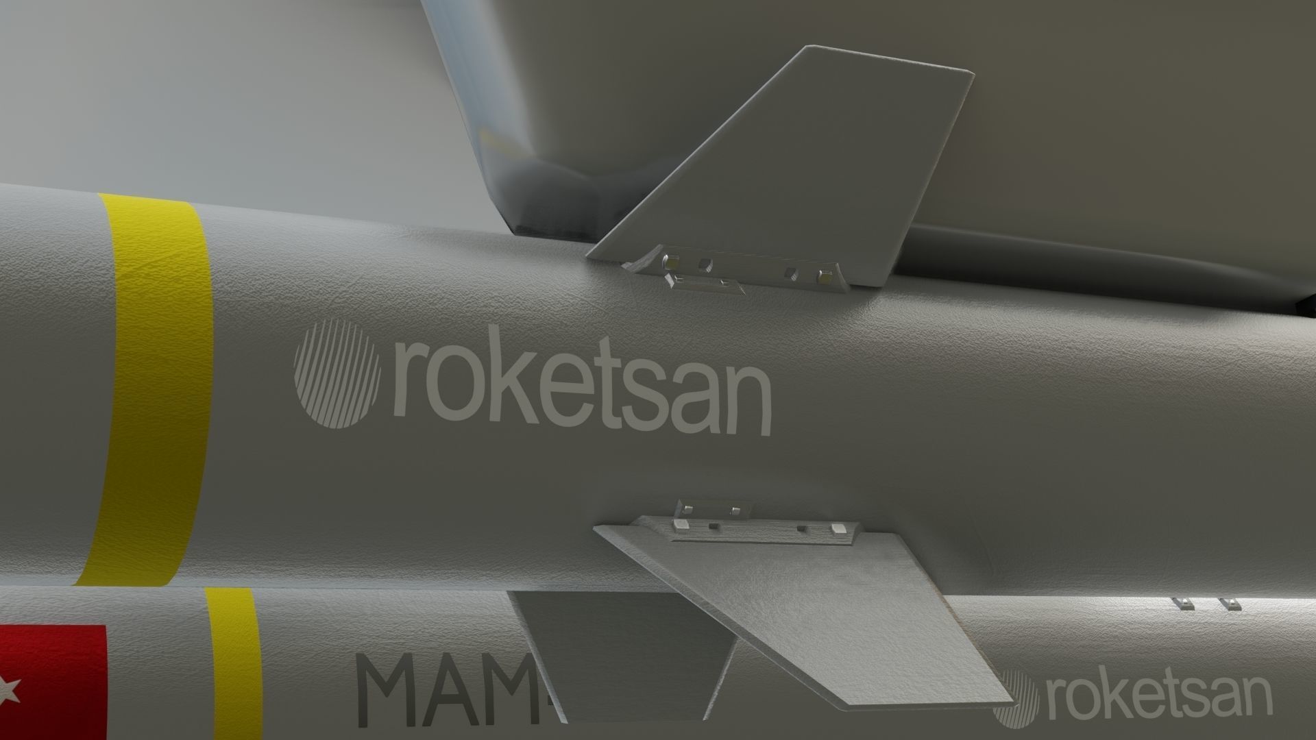 3D model MAM L and MAM C Micro Smart Munition Bomb VR / AR / low-poly ...
