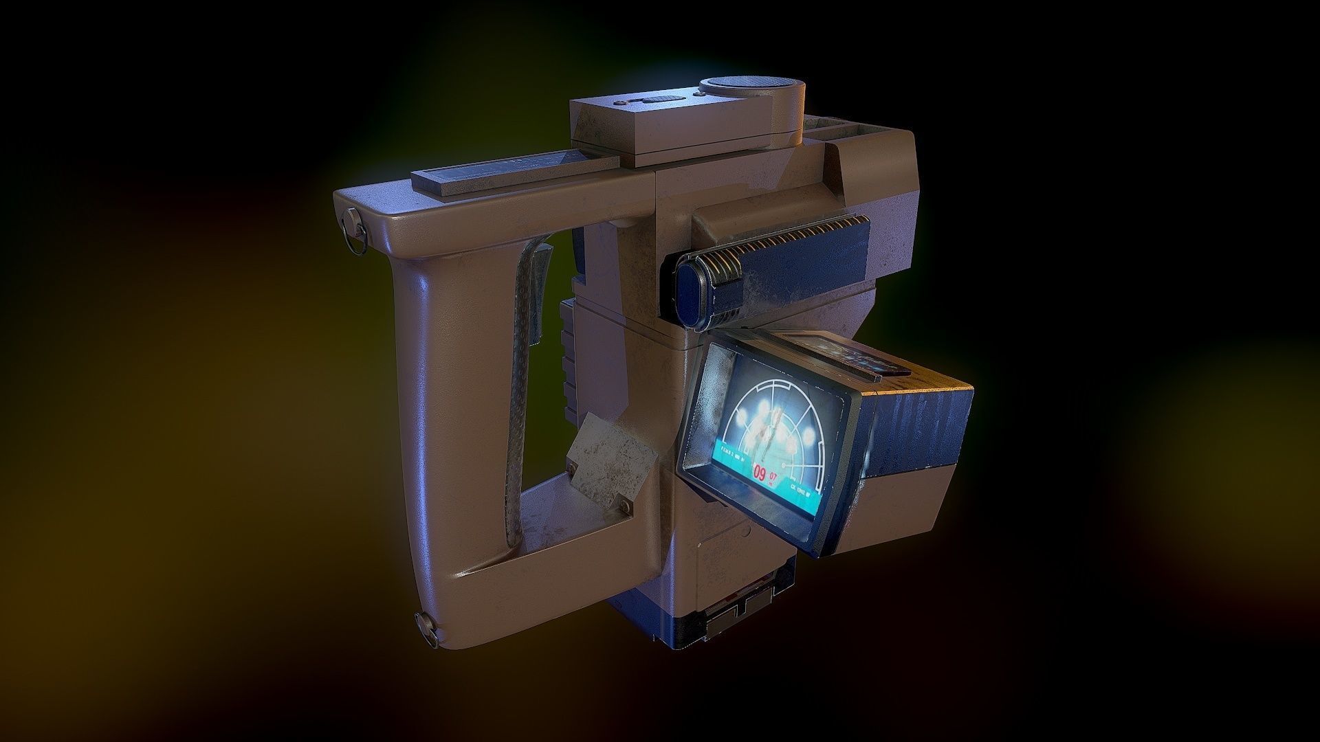 M314 Motion Tracker Aliens 3D model | CGTrader