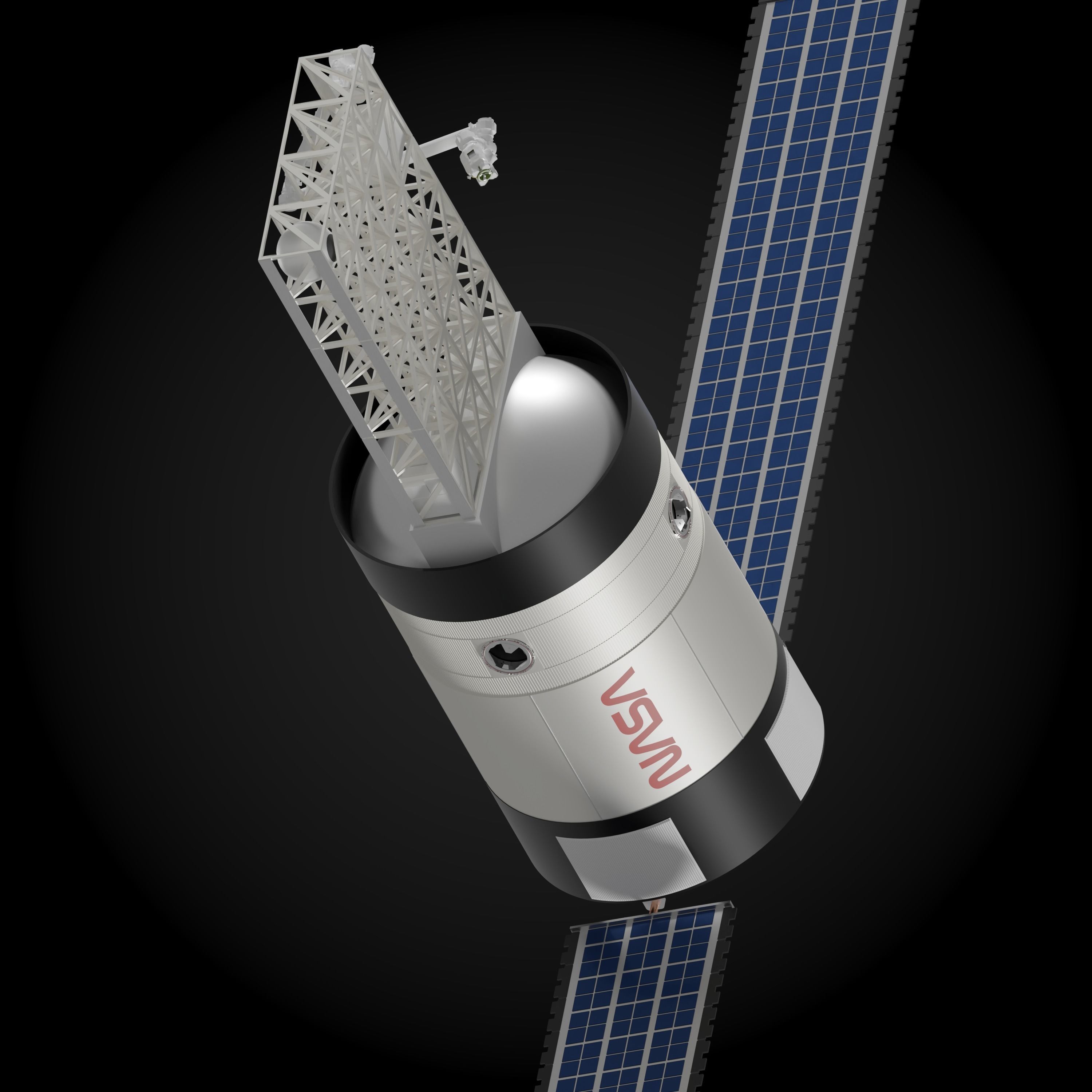 Skylab II Space Station 3D model | CGTrader