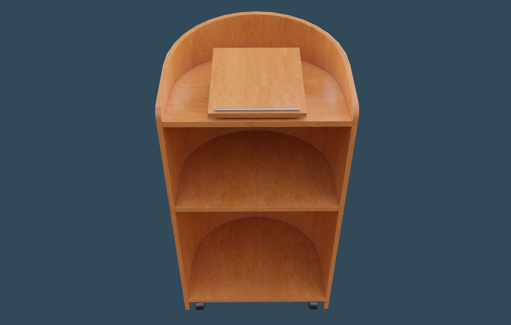 3D model Round Wooden Pulpit VR / AR / low-poly | CGTrader