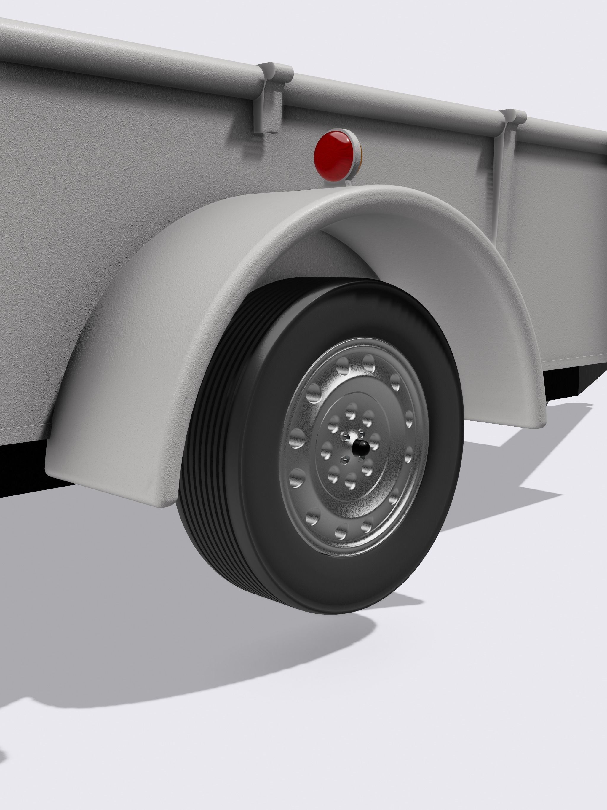 Box trailer diorama 3D model 3D printable | CGTrader