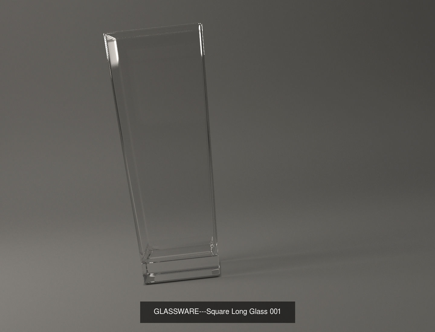 GLASSWARE---All Long Glasses 3D Model Collection | CGTrader
