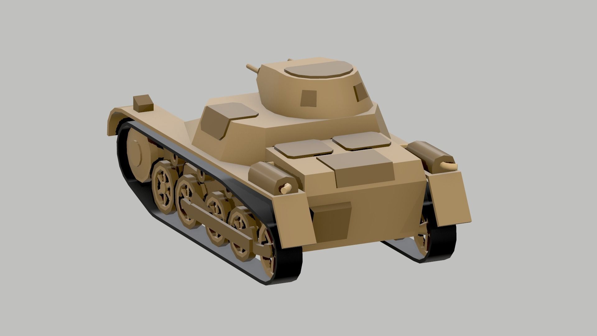 3D model Set of low poly tanks VR / AR / low-poly | CGTrader