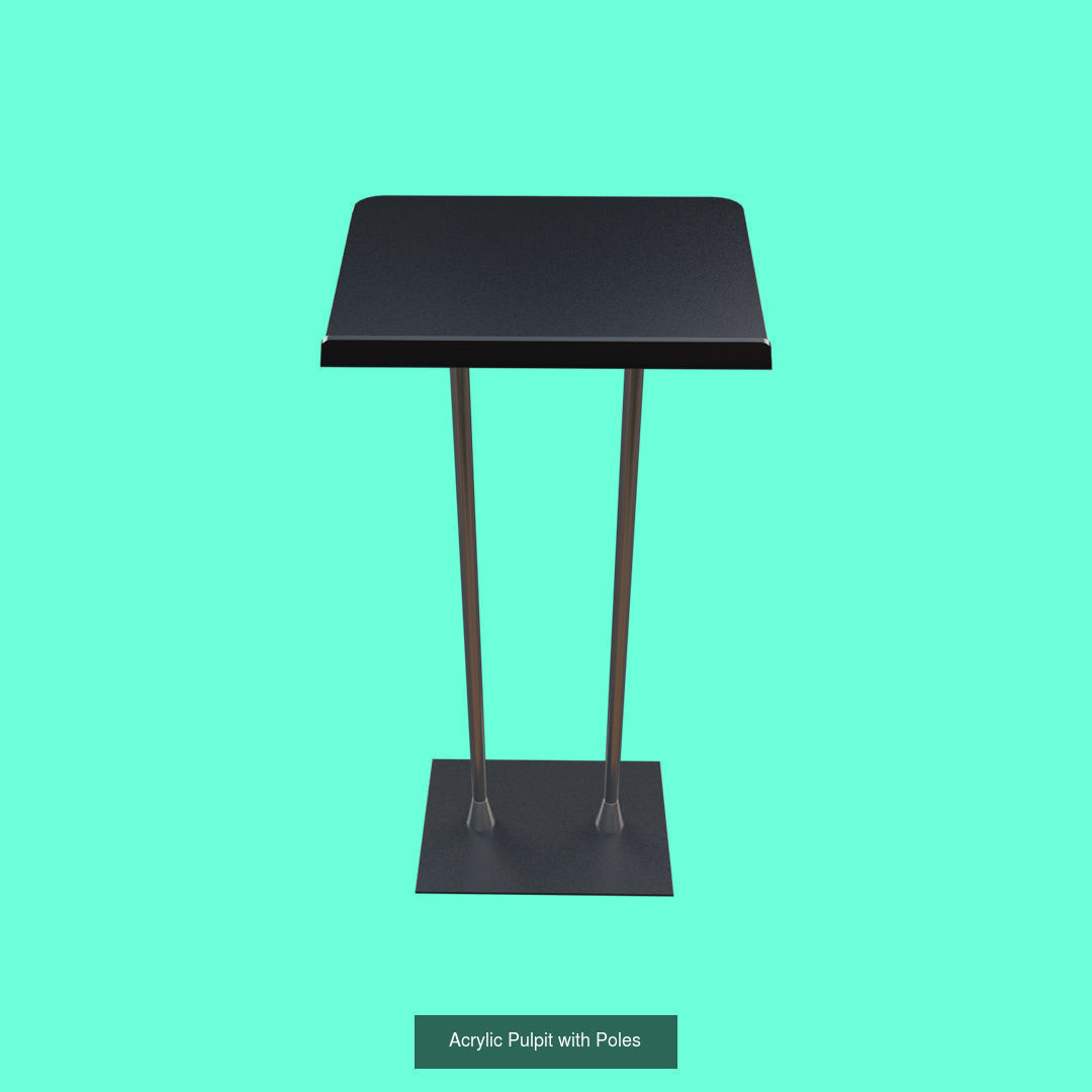 3D Model Collection Modern Pulpits Pack VR / AR / low-poly | CGTrader