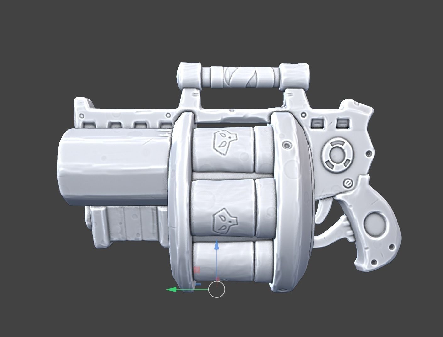 Stylized rocket launcher 3D model 3D printable | CGTrader