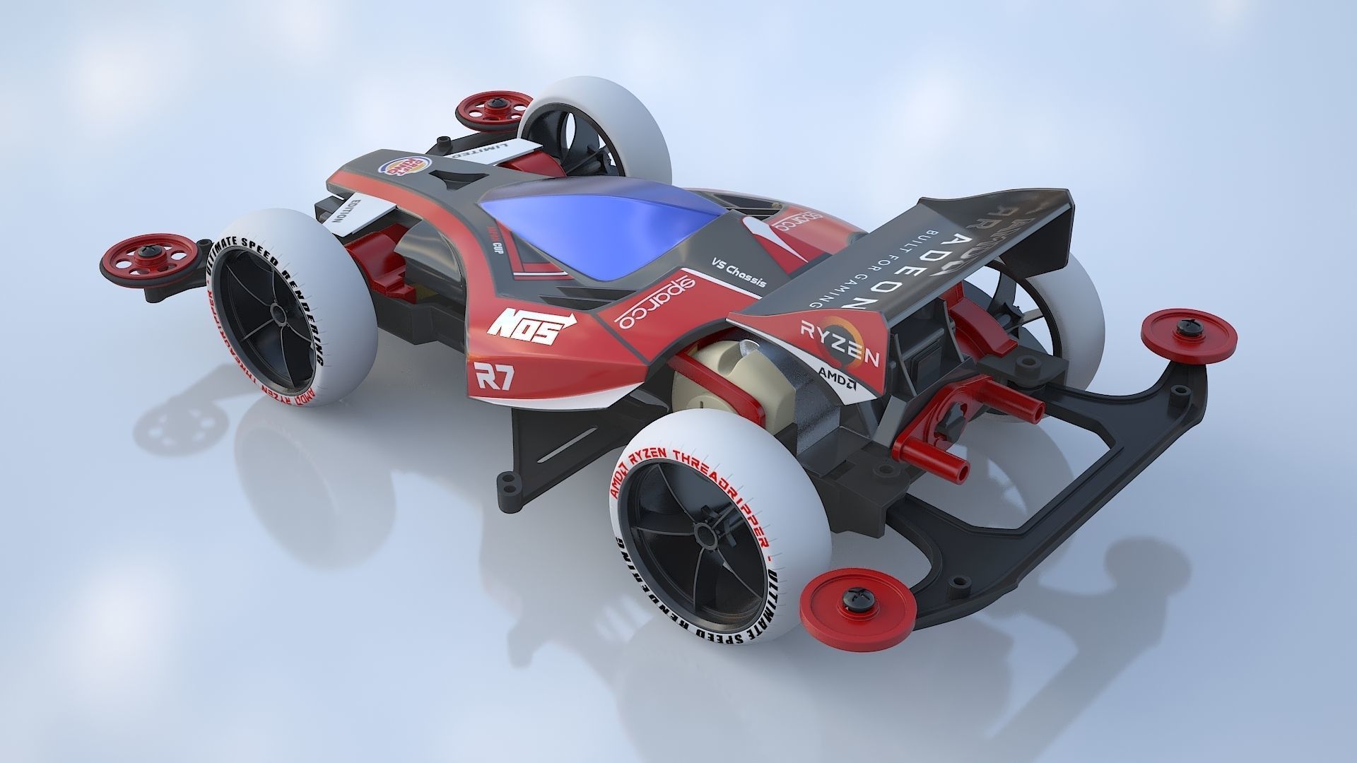 Tamiya Avante AMD 3D model | CGTrader