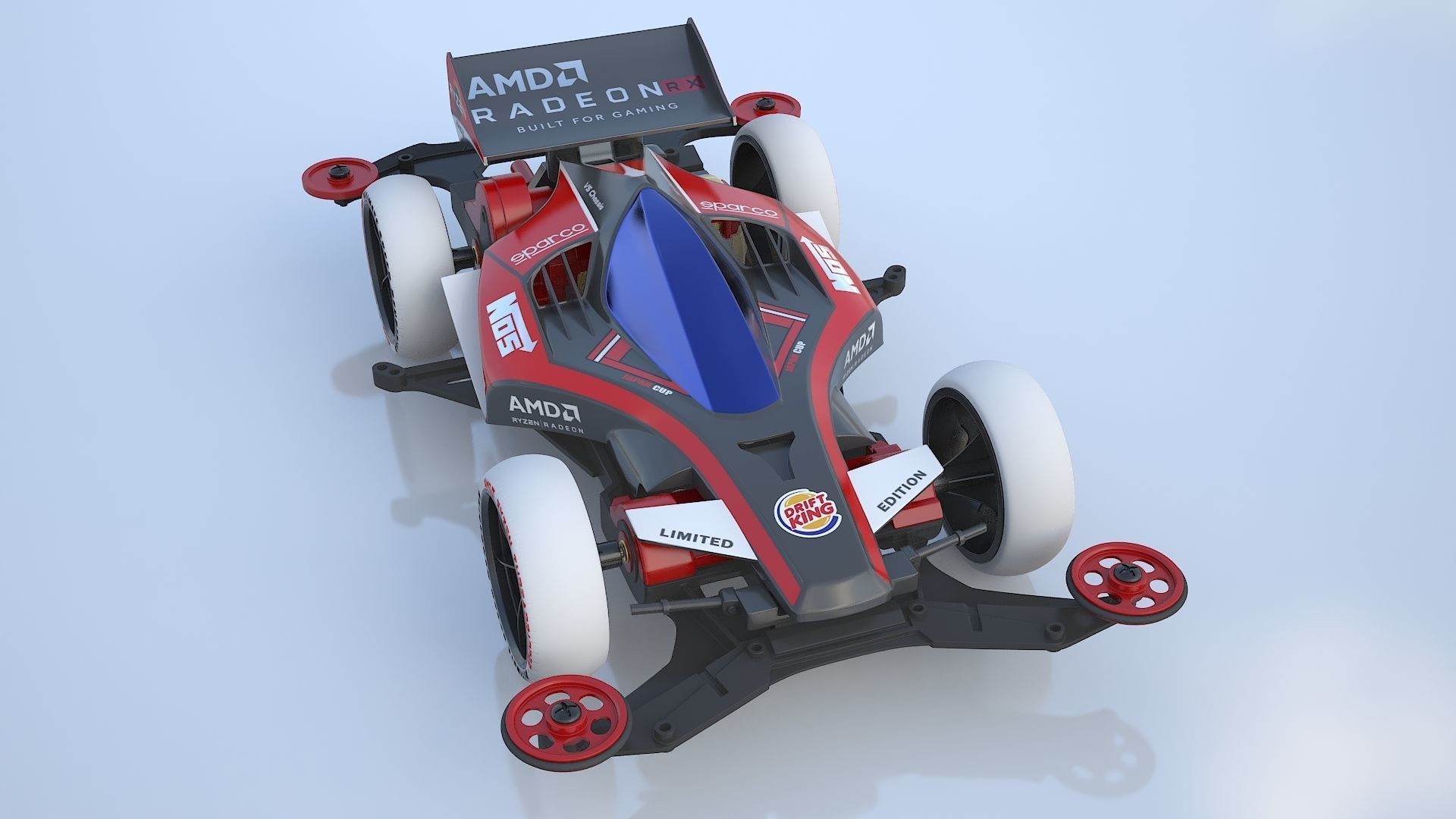 Tamiya Avante AMD 3D model | CGTrader
