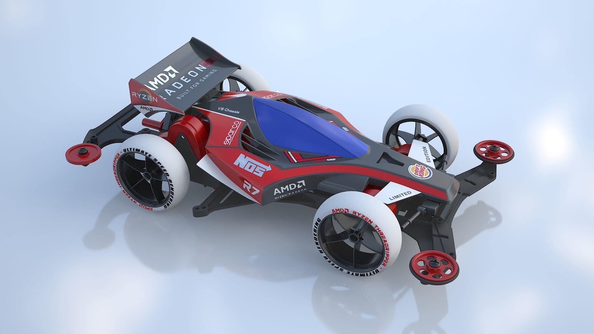 Tamiya Avante AMD 3D model | CGTrader