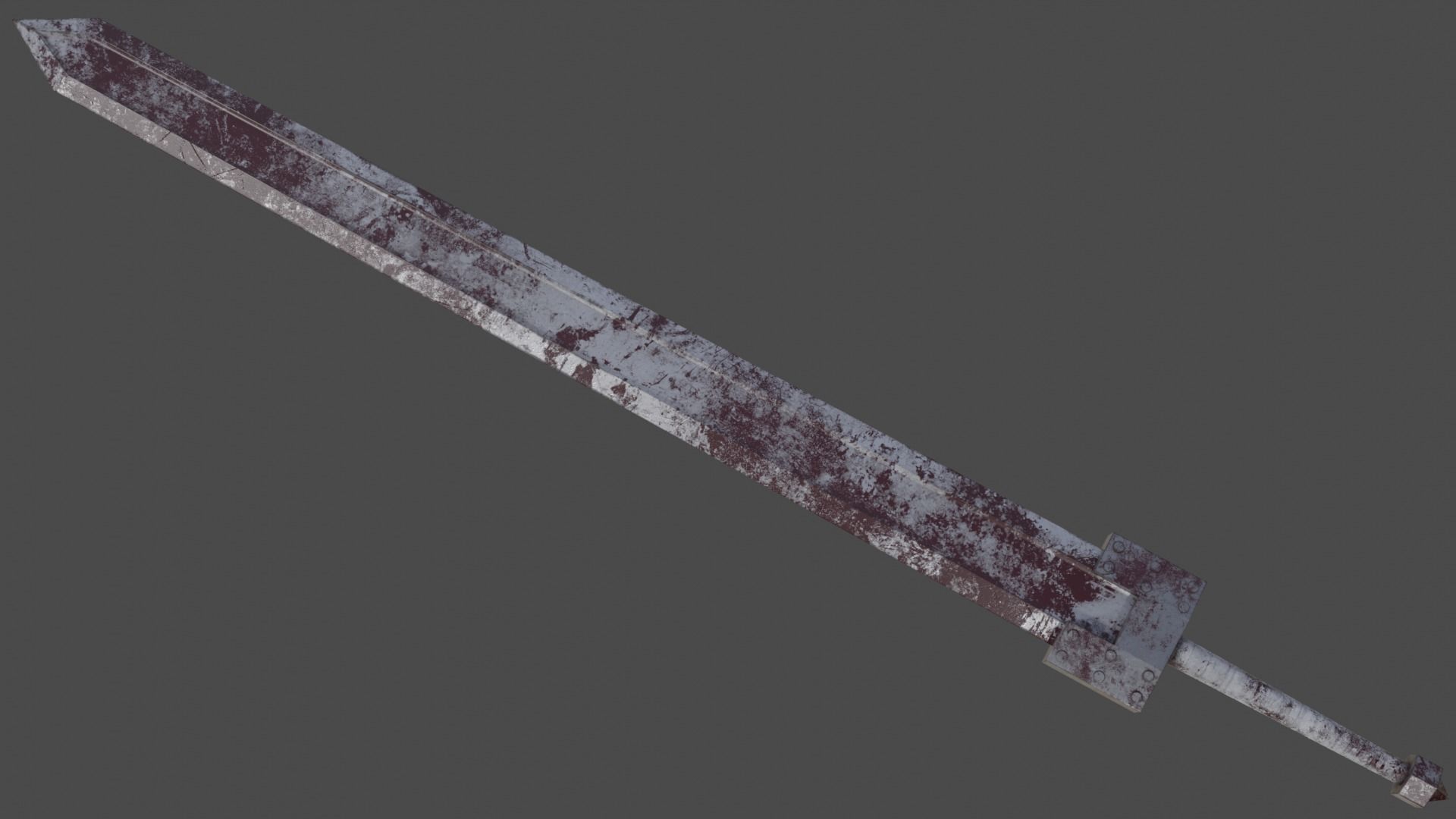 3D model Guts sword from Berserk VR / AR / low-poly | CGTrader