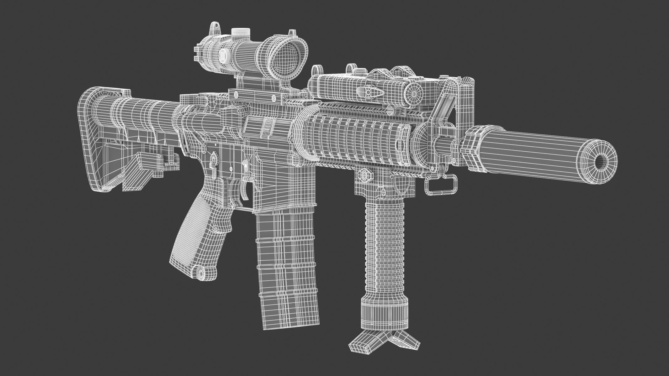Colt Canada C8SFW 3D model | CGTrader