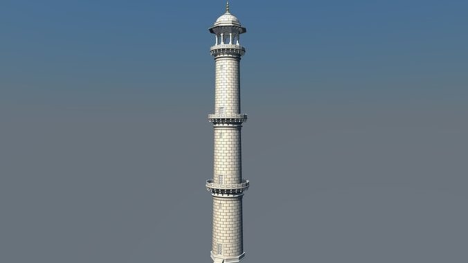 Big Taj Minar 3D model | CGTrader