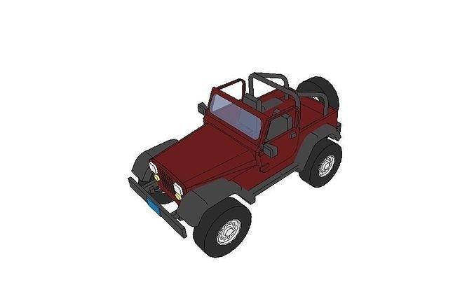 3D model Off road VR / AR / low-poly | CGTrader