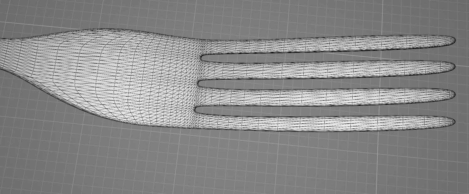 Basic Silverware Set free 3D model | CGTrader