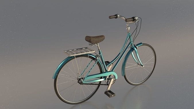3D model bicycle modeling with maya VR / AR / low-poly | CGTrader