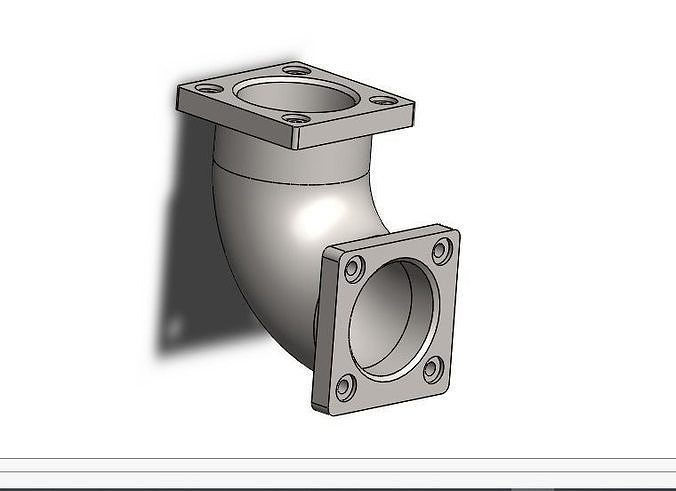 PVC tube connector ready to 3D print 3D model 3D printable | CGTrader