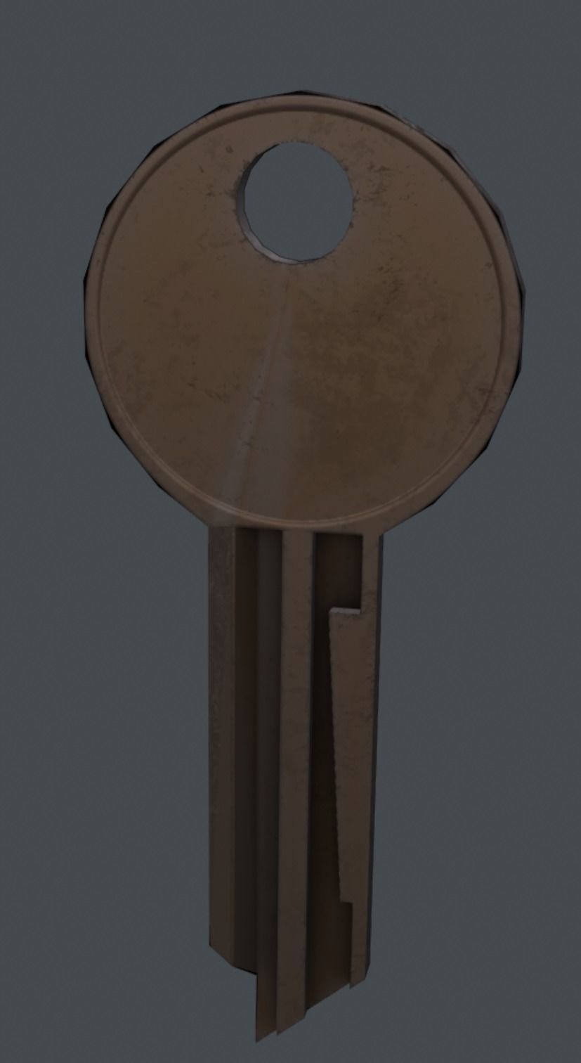 3D model Low poly game ready keys model key VR / AR / low-poly | CGTrader