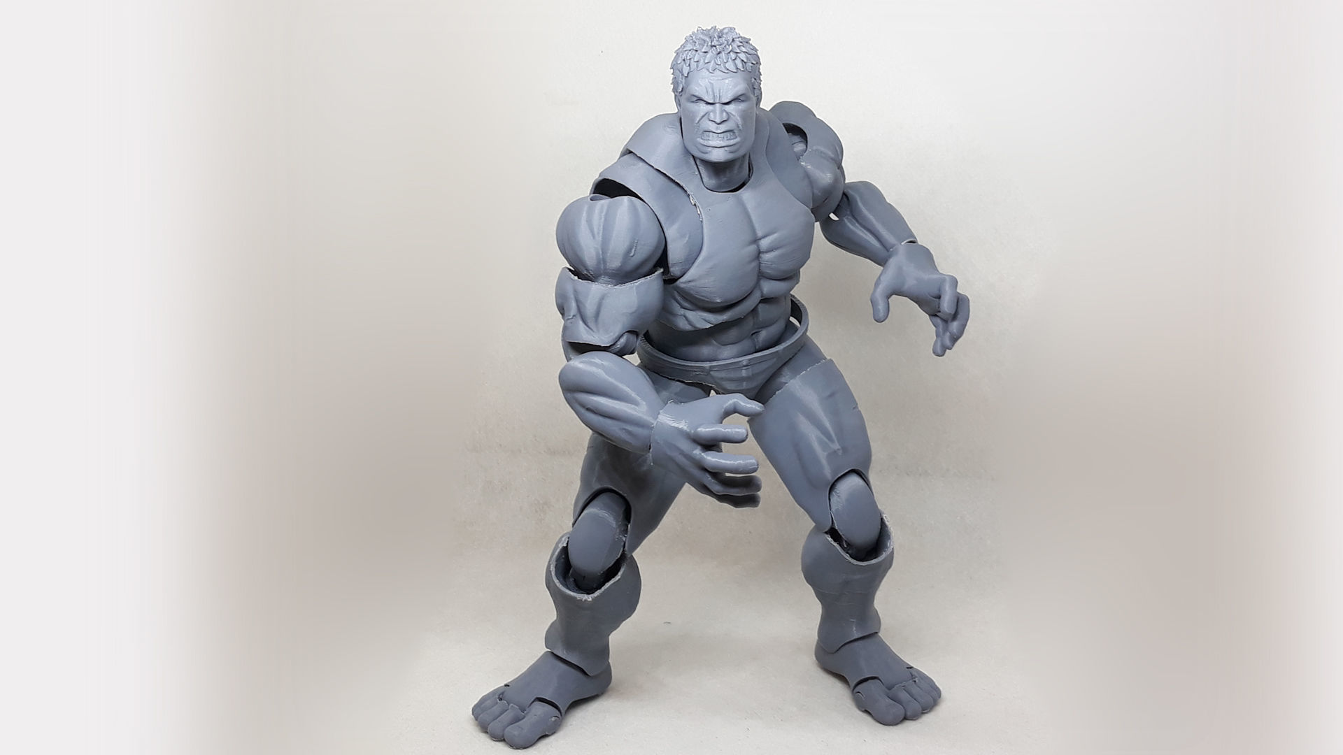 HULK articulated action figure 3D model 3D printable | CGTrader