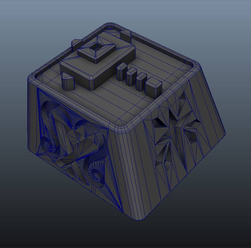 Hammer Keycap 3D model 3D printable | CGTrader