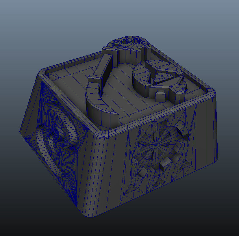 Insect Glaive Keycap 3D model 3D printable | CGTrader