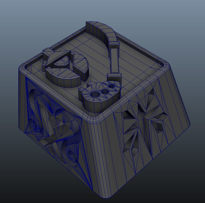 Insect Glaive Keycap 3D model 3D printable | CGTrader