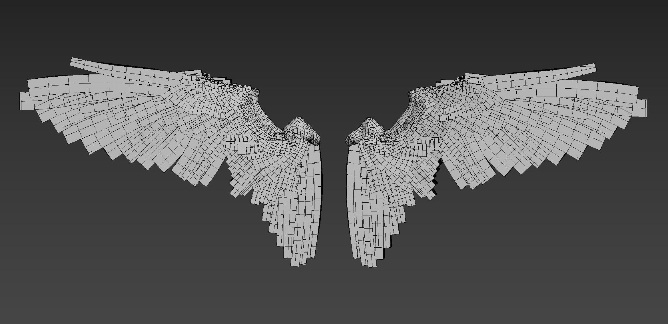 3D model Wings VR / AR / low-poly rigged animated | CGTrader