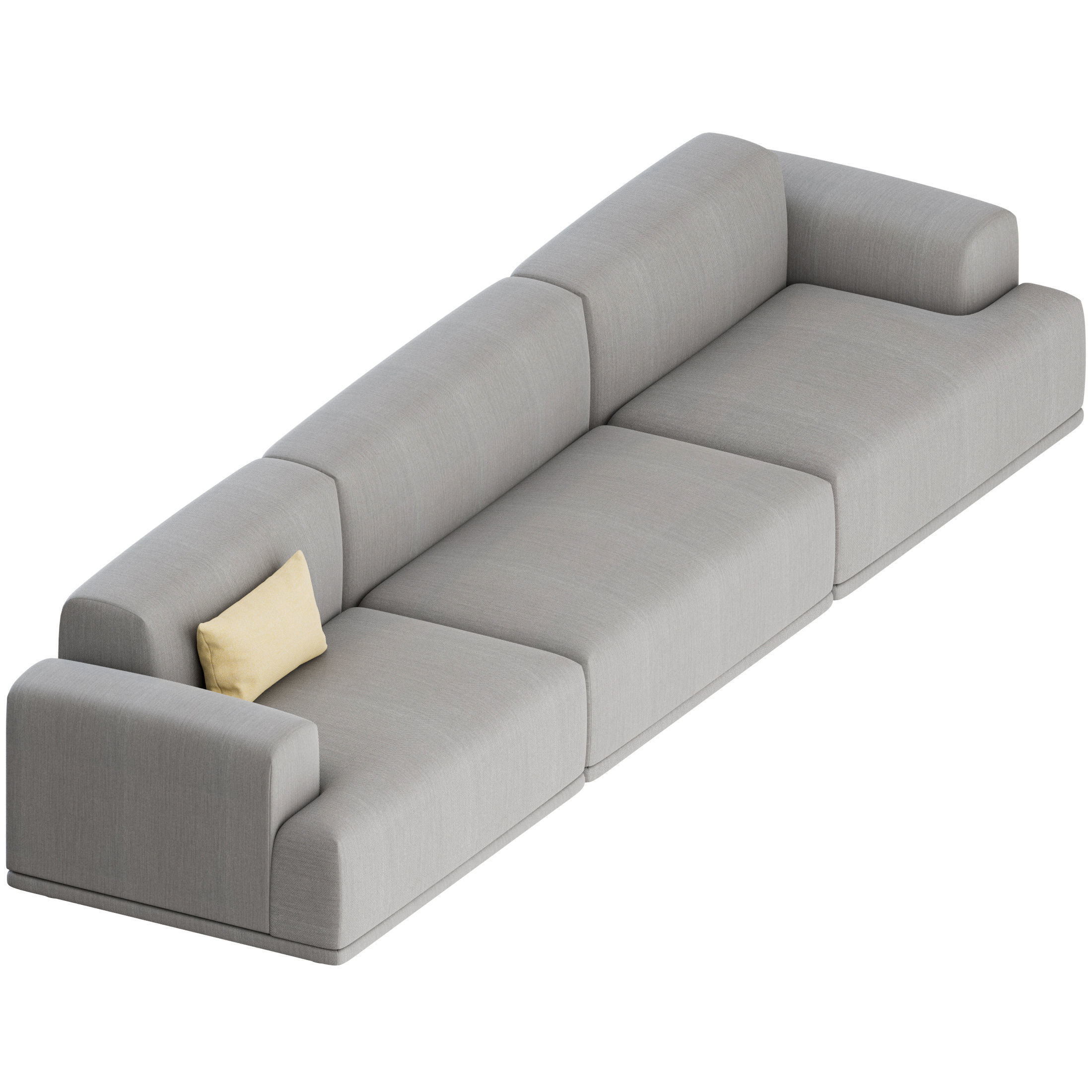 Connect Sofa 3 Seater 01 by Muuto 3D model | CGTrader